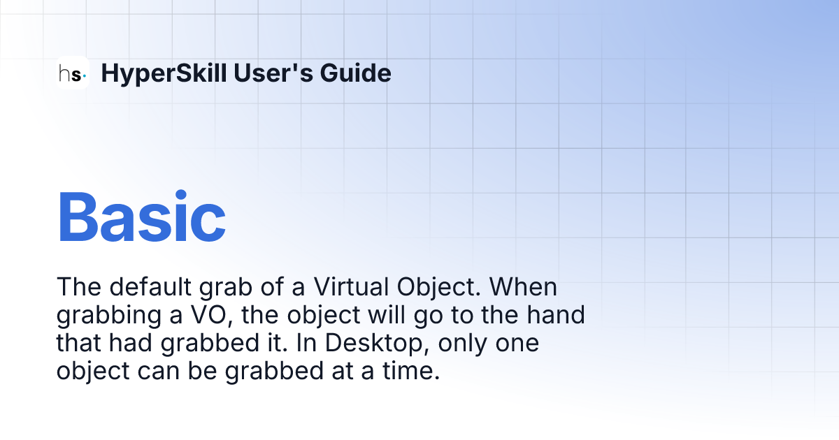 Basic | HyperSkill User's Guide